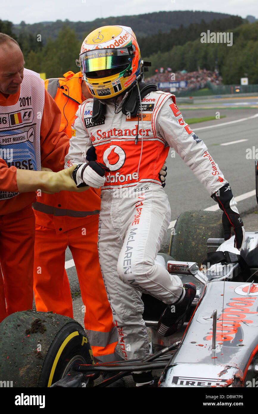Lewis Hamilton Formula 1 - The Belgian Grand Prix held at Spa Belgium ...