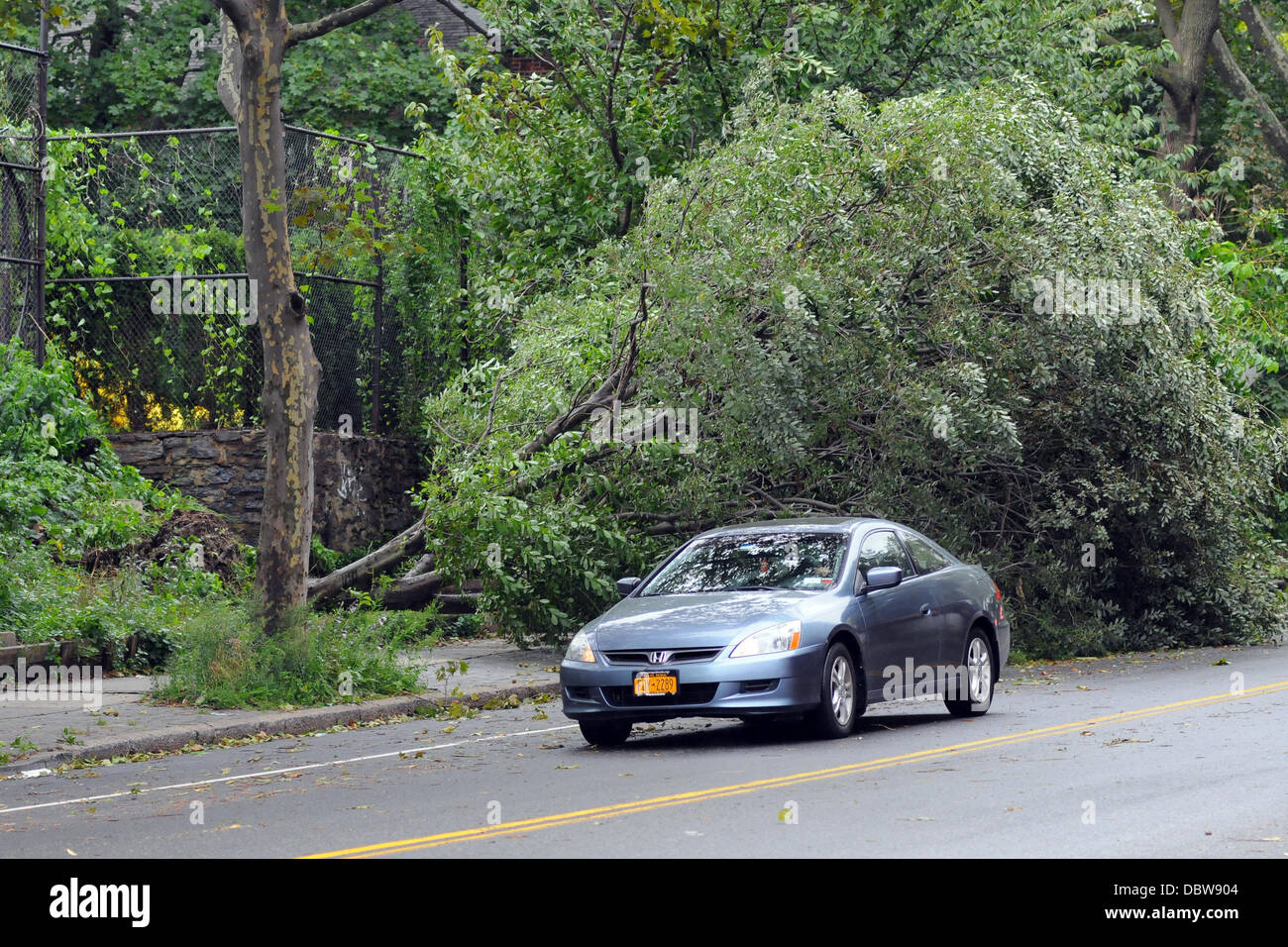 Hurricane irene, queens hi-res stock photography and images - Alamy