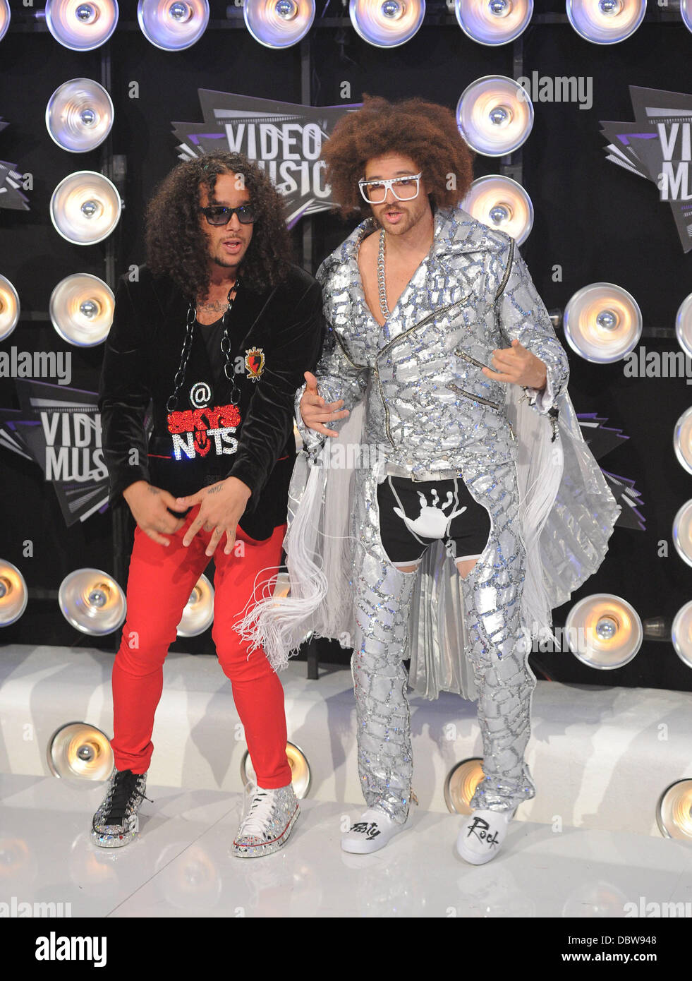 LMFAO 2011 MTV Video Music Awards held at LA Live - Arrivals Los ...