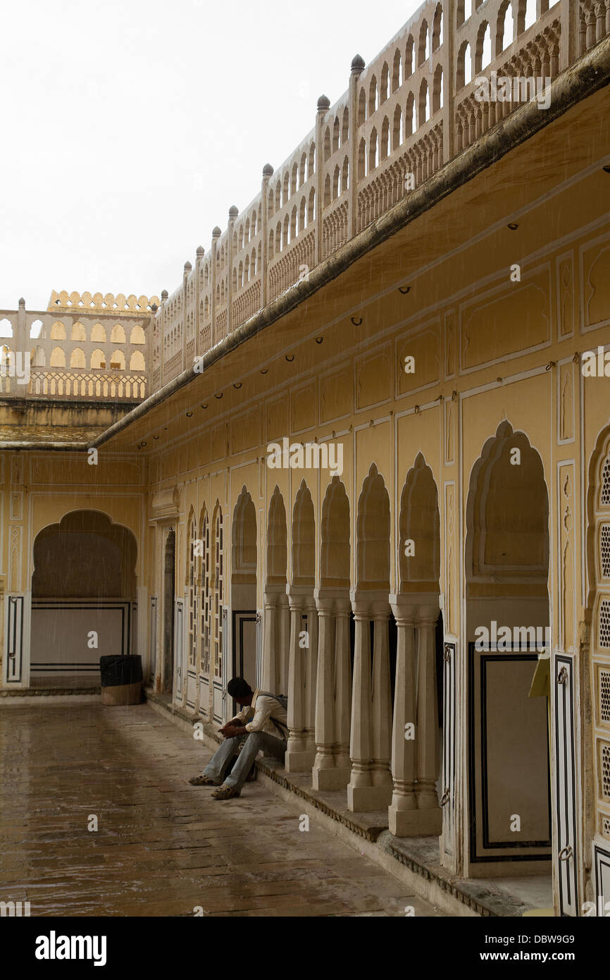 The Hawa Mahal Palace built for the Maharaja Sawai Pratap Singh by Lal ...