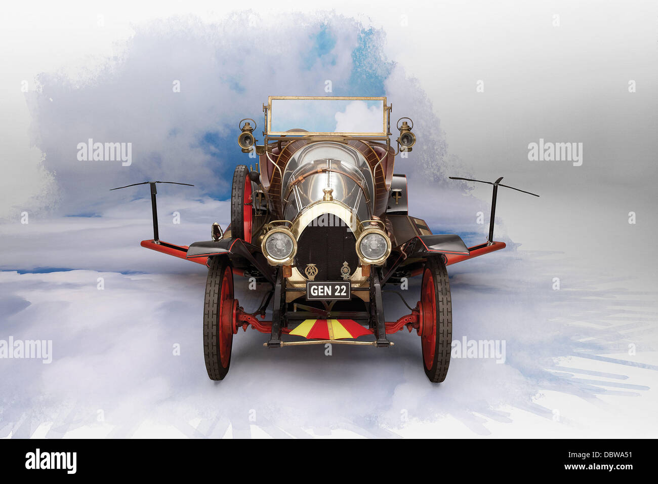 Chitty Chitty Bang Bang A replica of the iconic car featured in Chitty ...