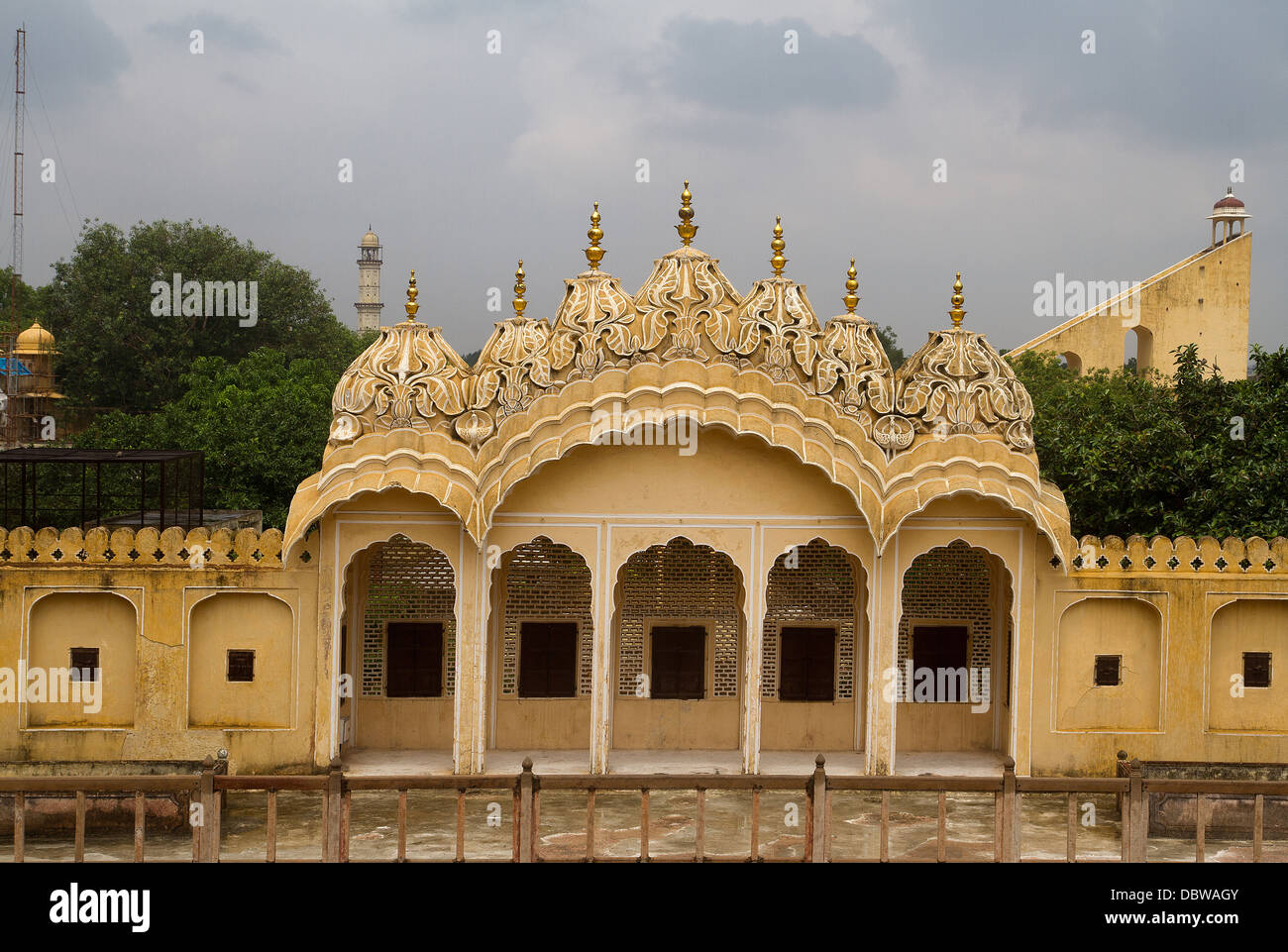 The Hawa Mahal Palace built for the Maharaja Sawai Pratap Singh by Lal ...