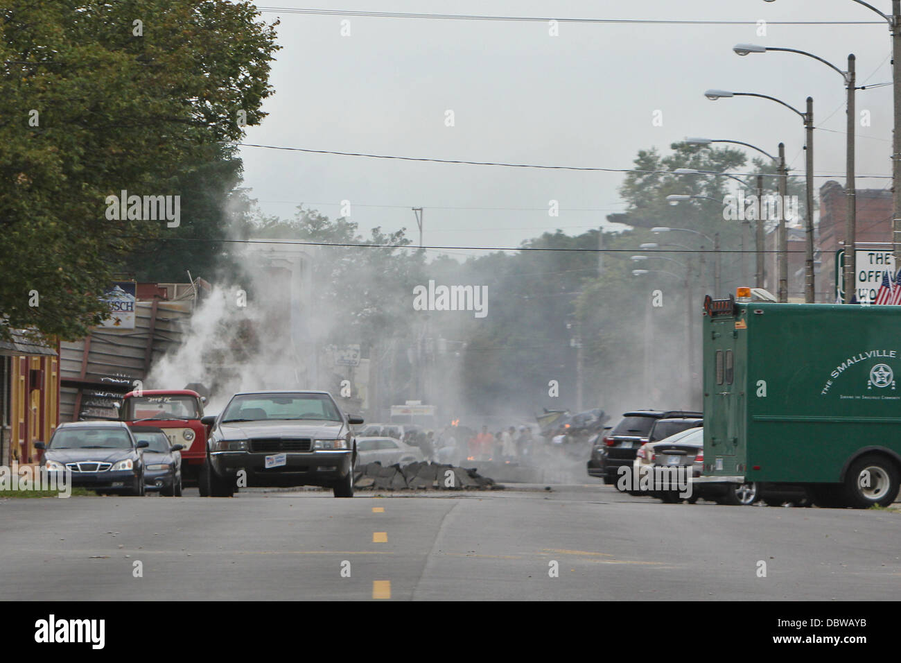 Atmosphere on the set of the new Superman movie reboot 'Man of Steel ...