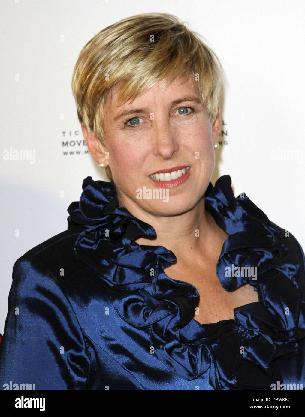 Wendy Greuel 2011 Eagle & Badge Foundation Gala held at The JW Marriott ...