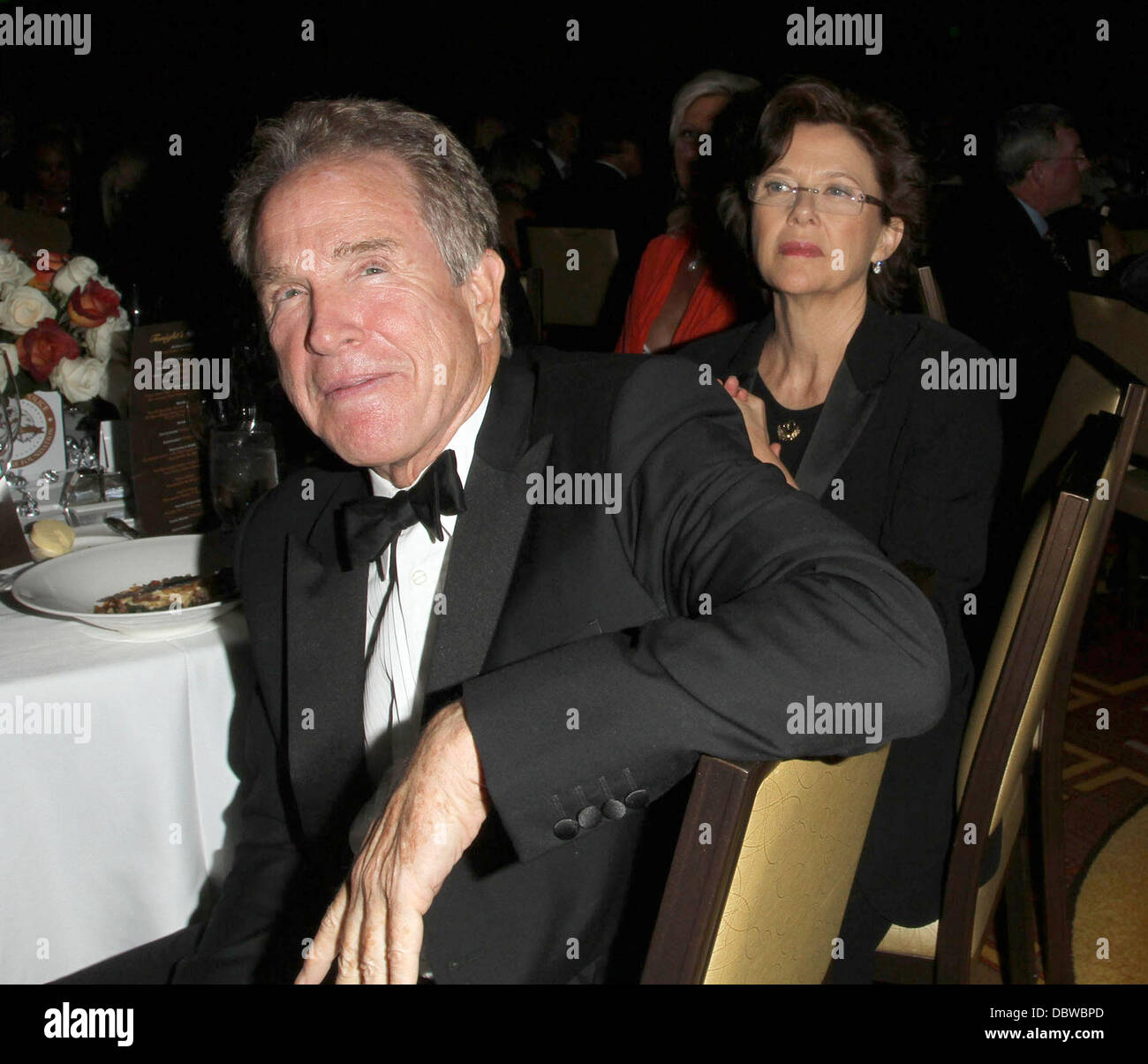 Warren Beatty and Annette Bening 2011 Eagle & Badge Foundation Gala ...