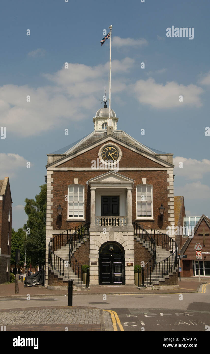 DORSET; POOLE; OLD TOWN; THE GUILDHALL Stock Photo - Alamy