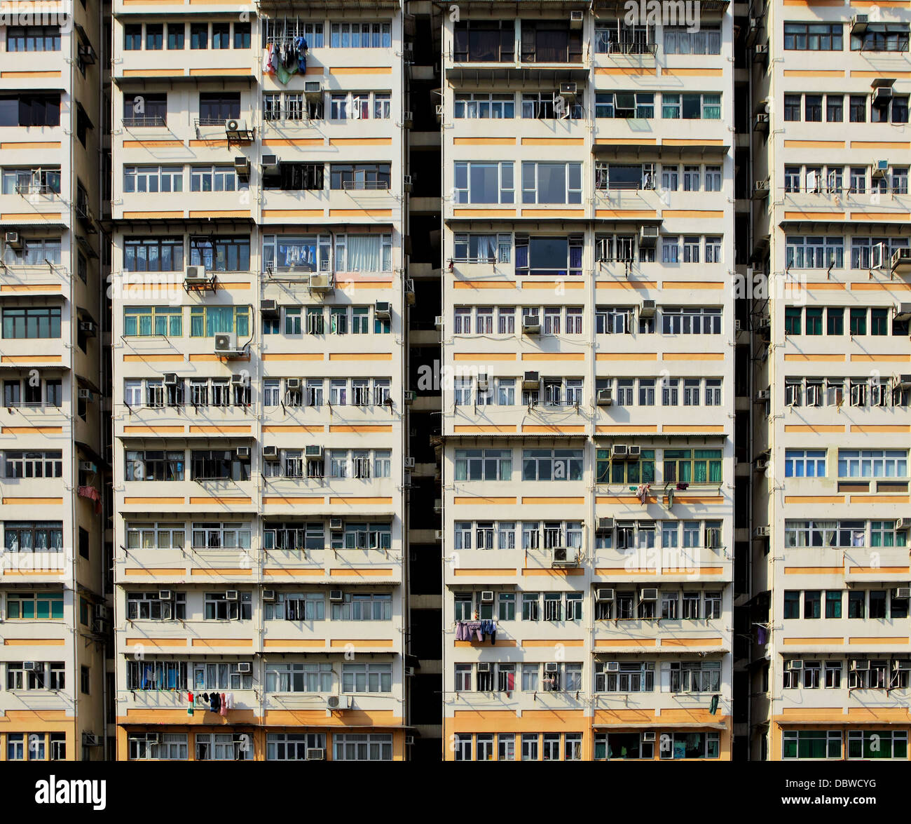 apartment building in Hong Kong Stock Photo - Alamy