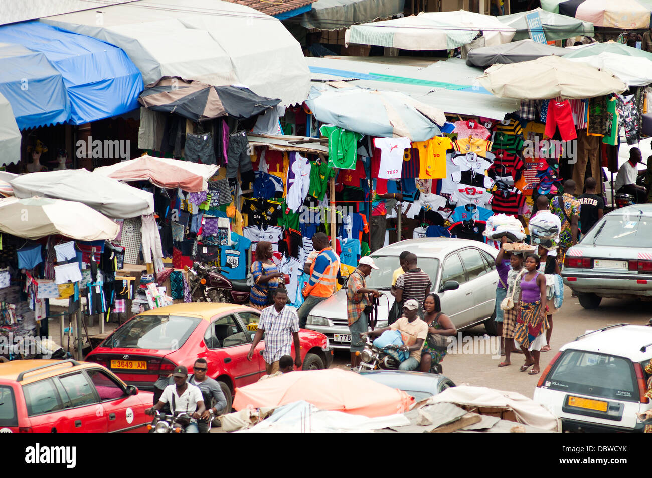 Lome togo street hi-res stock photography and images - Alamy