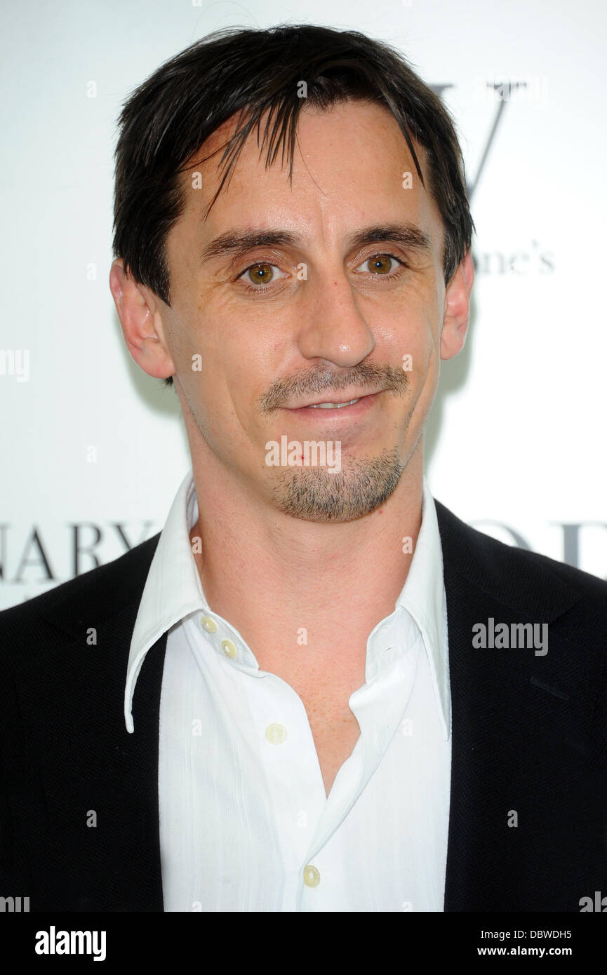 Gary Neville signs copies of his autobiography 'Red' at Waterstones ...