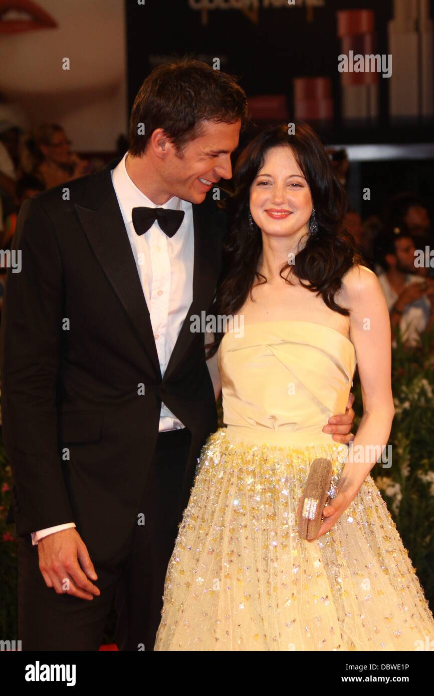 James D'Arcy and Andrea Riseborough The 68th Venice Film Festival - Day ...