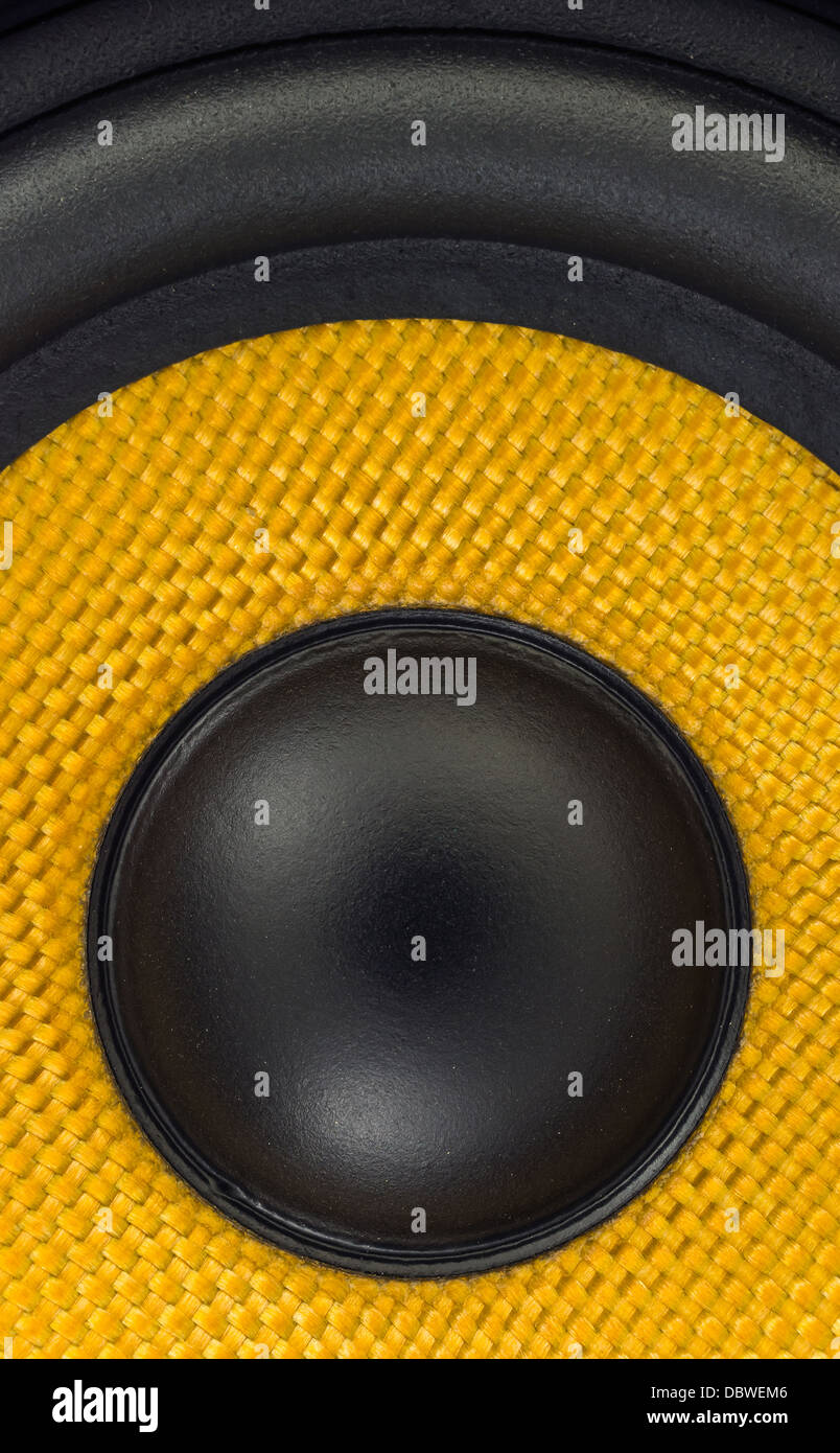 Audio Speaker Cone Detail Background Photo Stock Photo - Alamy