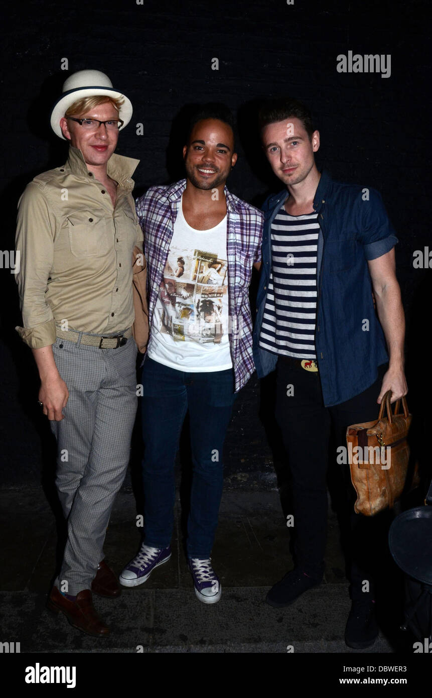 Nate James And Henry Conway Channel 4 Autumn Season party held at ...