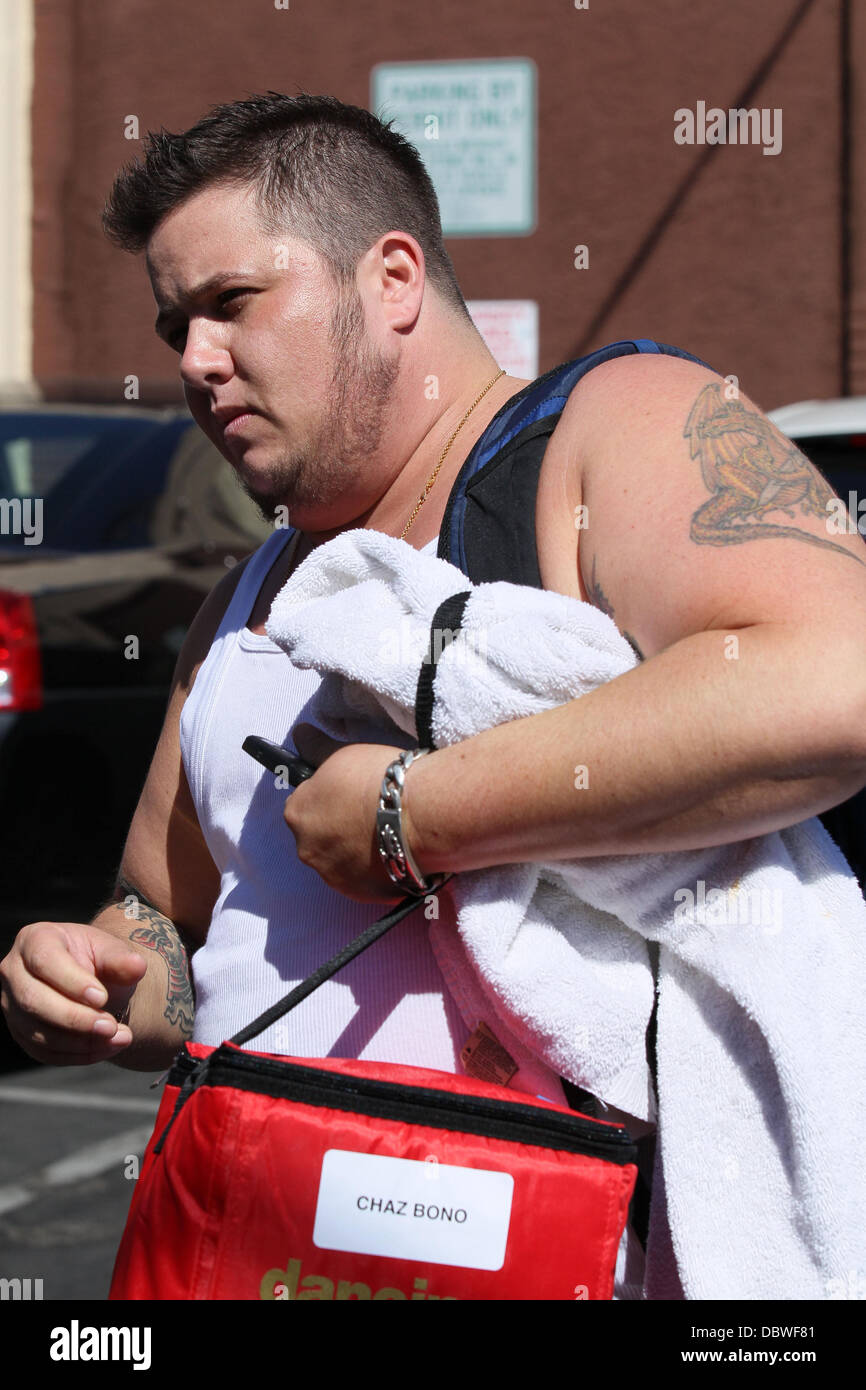 Chaz Bono 'Dancing with the Stars' celebrities outside the dance ...