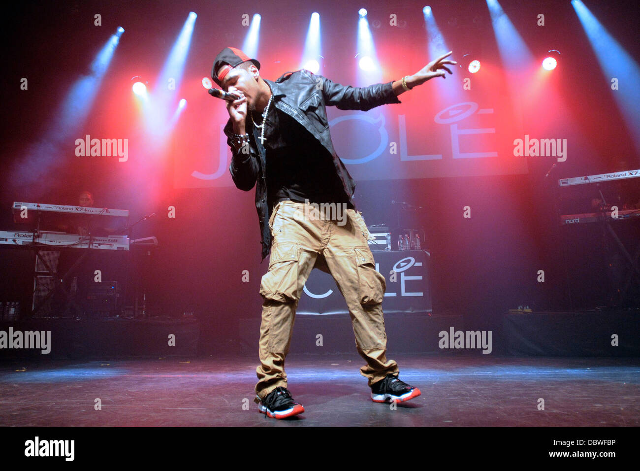 J.Cole, aka Jermaine Lamarr Cole performs live at The Sound Academy in ...