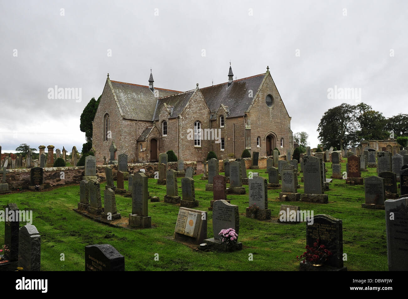 Edrom church hi-res stock photography and images - Alamy