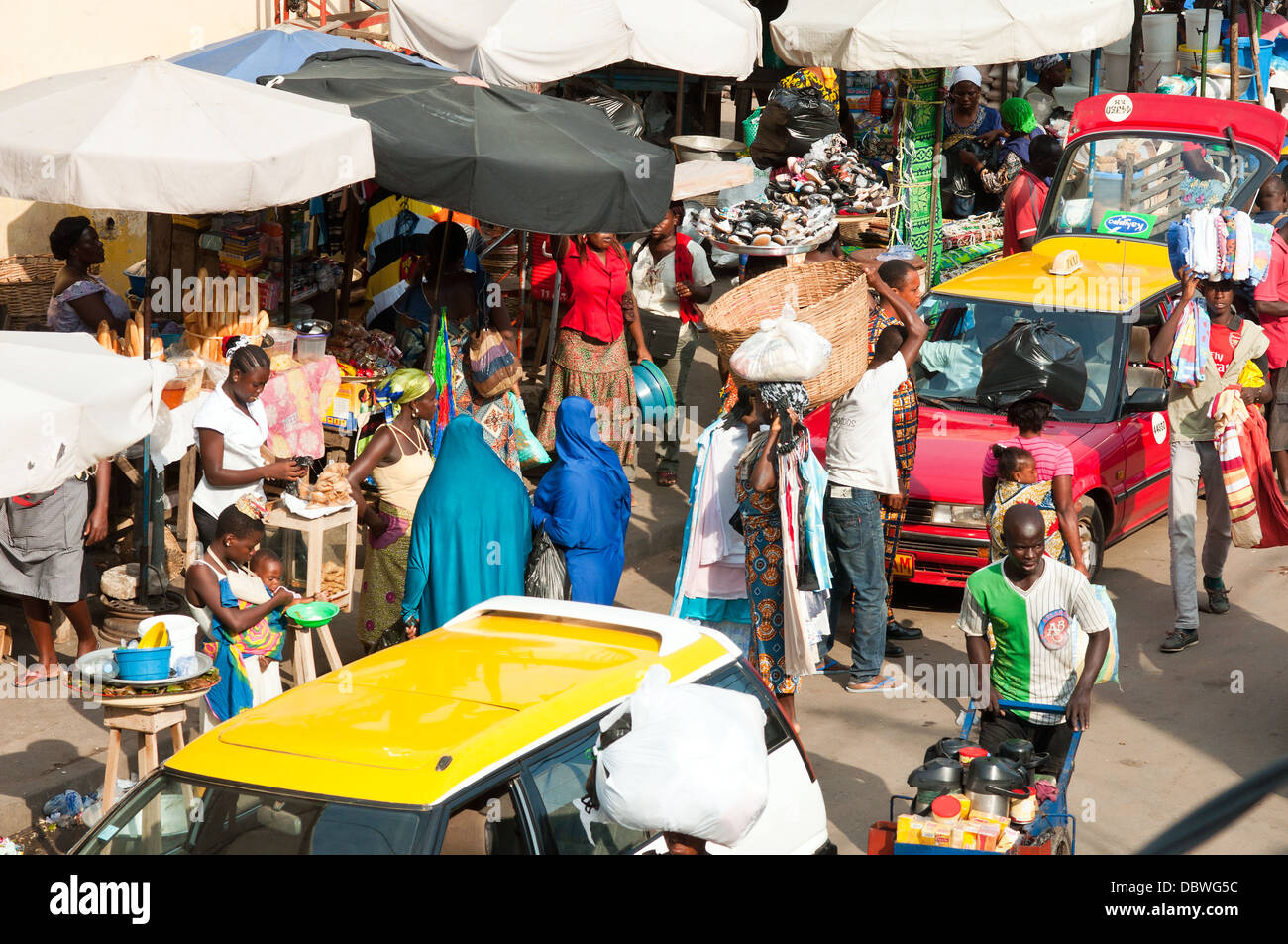 Togo lome street hi-res stock photography and images - Alamy