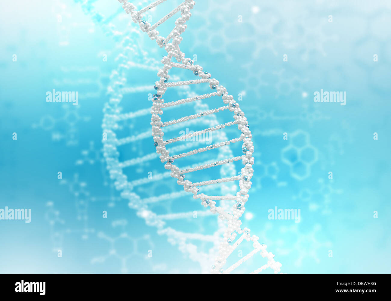 Coiled dna hi-res stock photography and images - Alamy