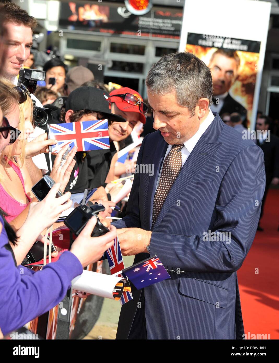 Rowan Atkinson 'Johnny English Reborn' World premiere at The ...