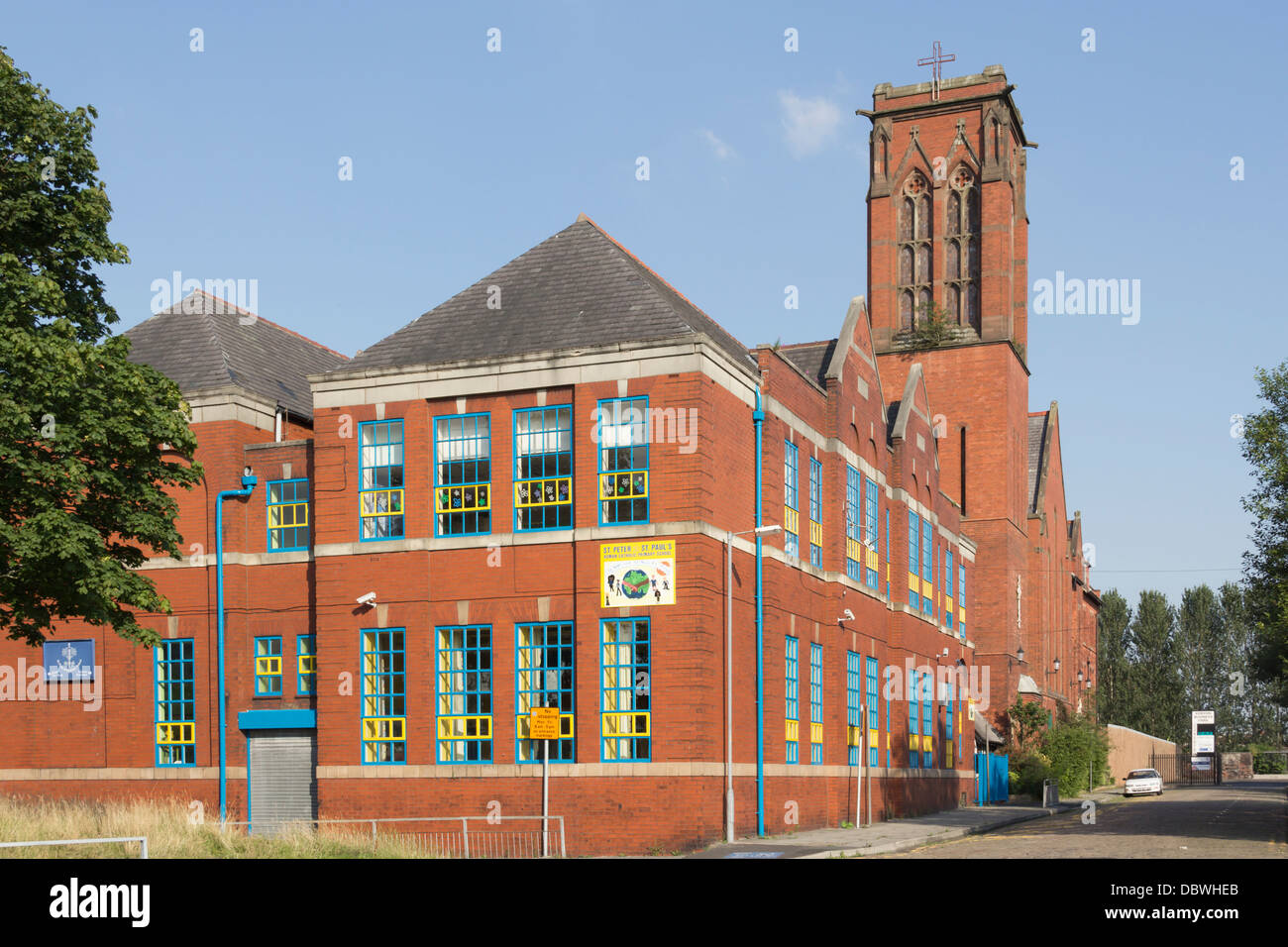 St. Peter and St. Paul's Roman Catholic primary school building on ...