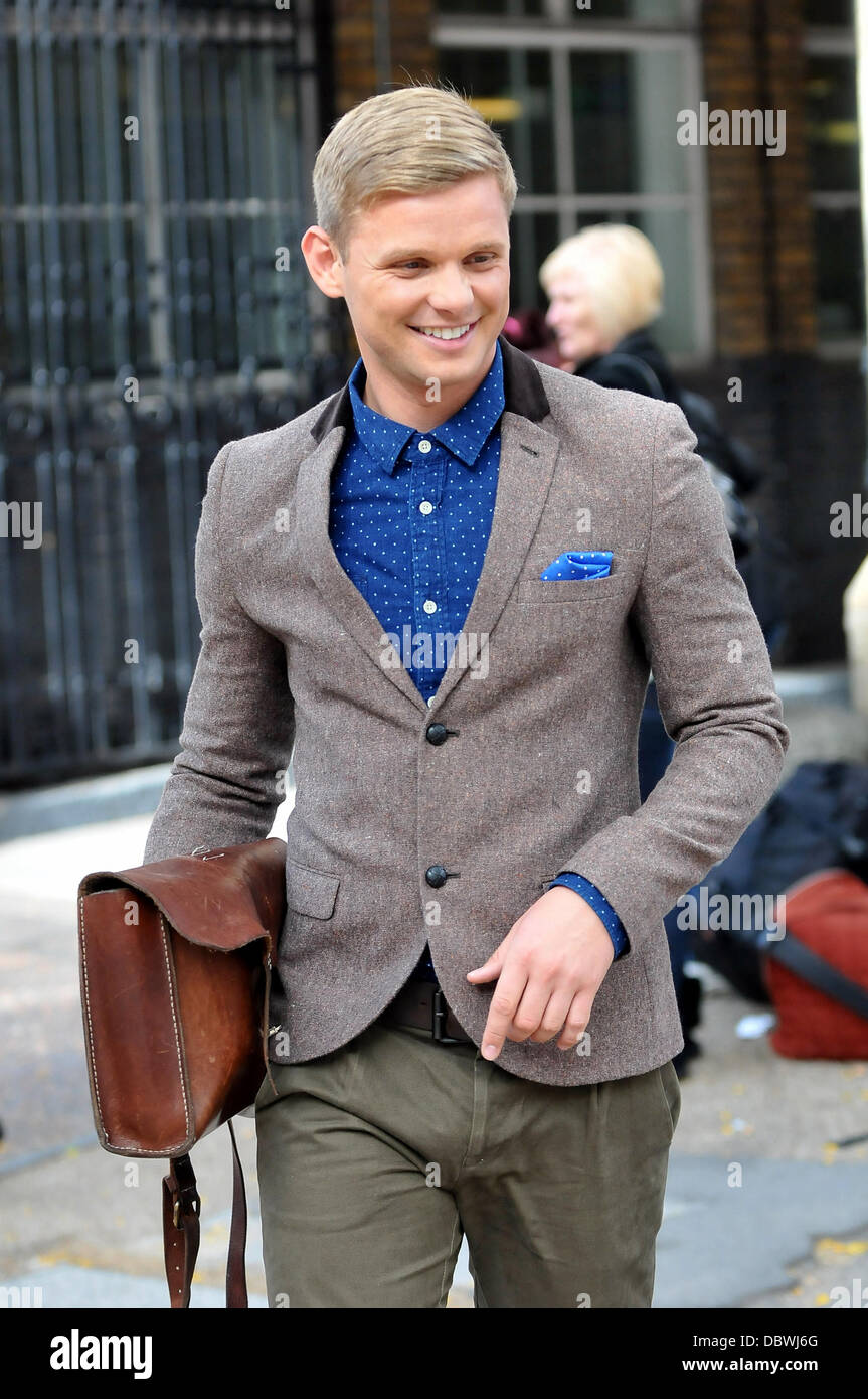 Jeff Brazier at the ITV studios London, England - 05.09.11 Stock Photo ...