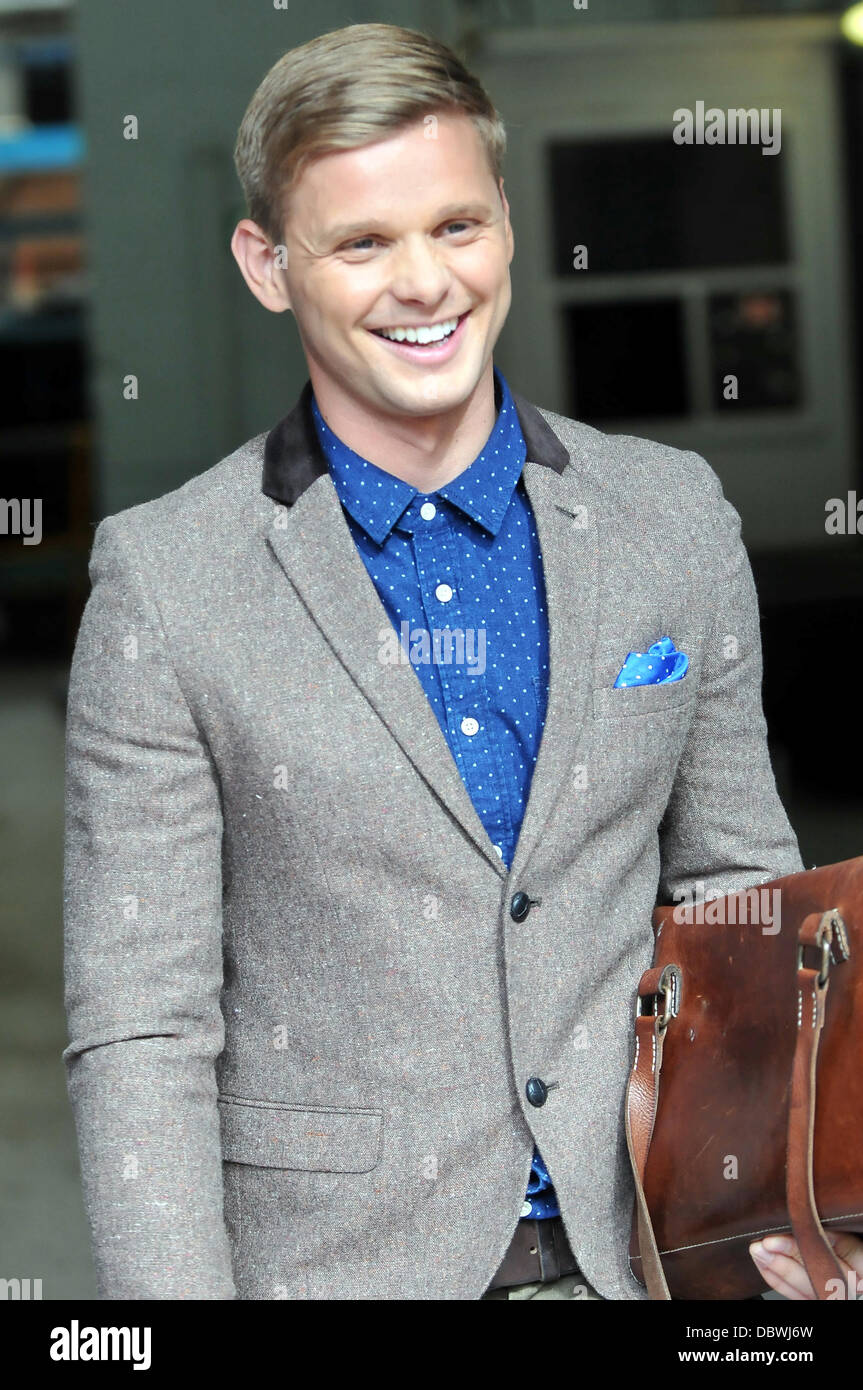 Jeff Brazier at the ITV studios London, England - 05.09.11 Stock Photo ...