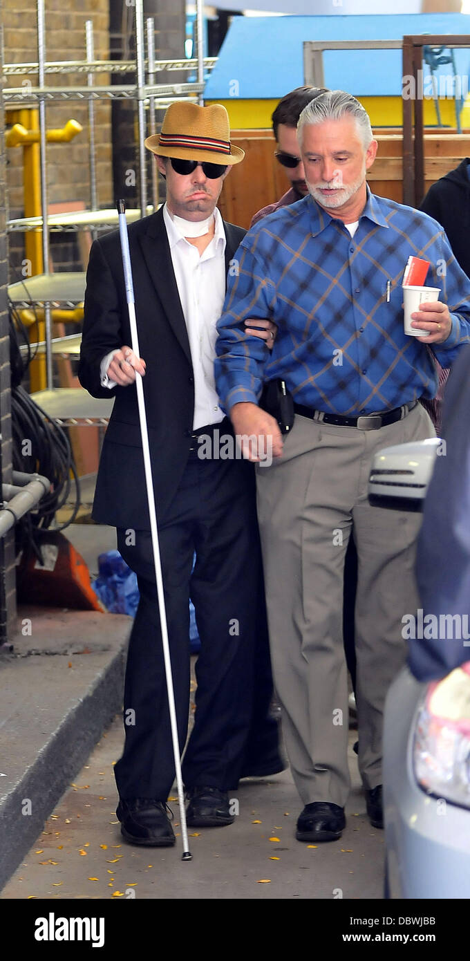 Face Transplant recipient Dallas Wiens leaves the ITV studios after ...