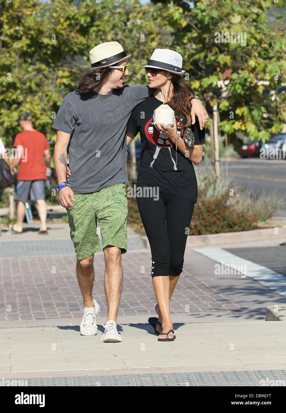 Cisco Adler and a friend seen exiting the Malibu Chilli Cook Off Malibu ...