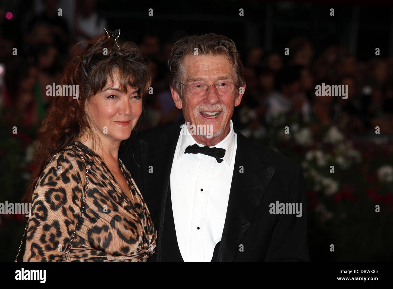 John hurt wife anwen rees hi-res stock photography and images - Alamy