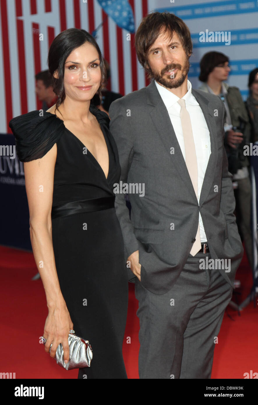 Famke Janssen and Cole Frates The 37th Deauville American Film Stock ...