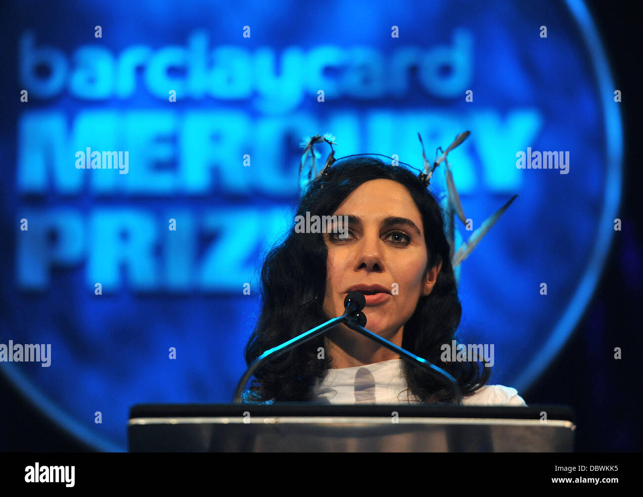 HARVEY WINS MERCURY PRIZE FOR THE SECOND TIME PJ HARVEY became the ...