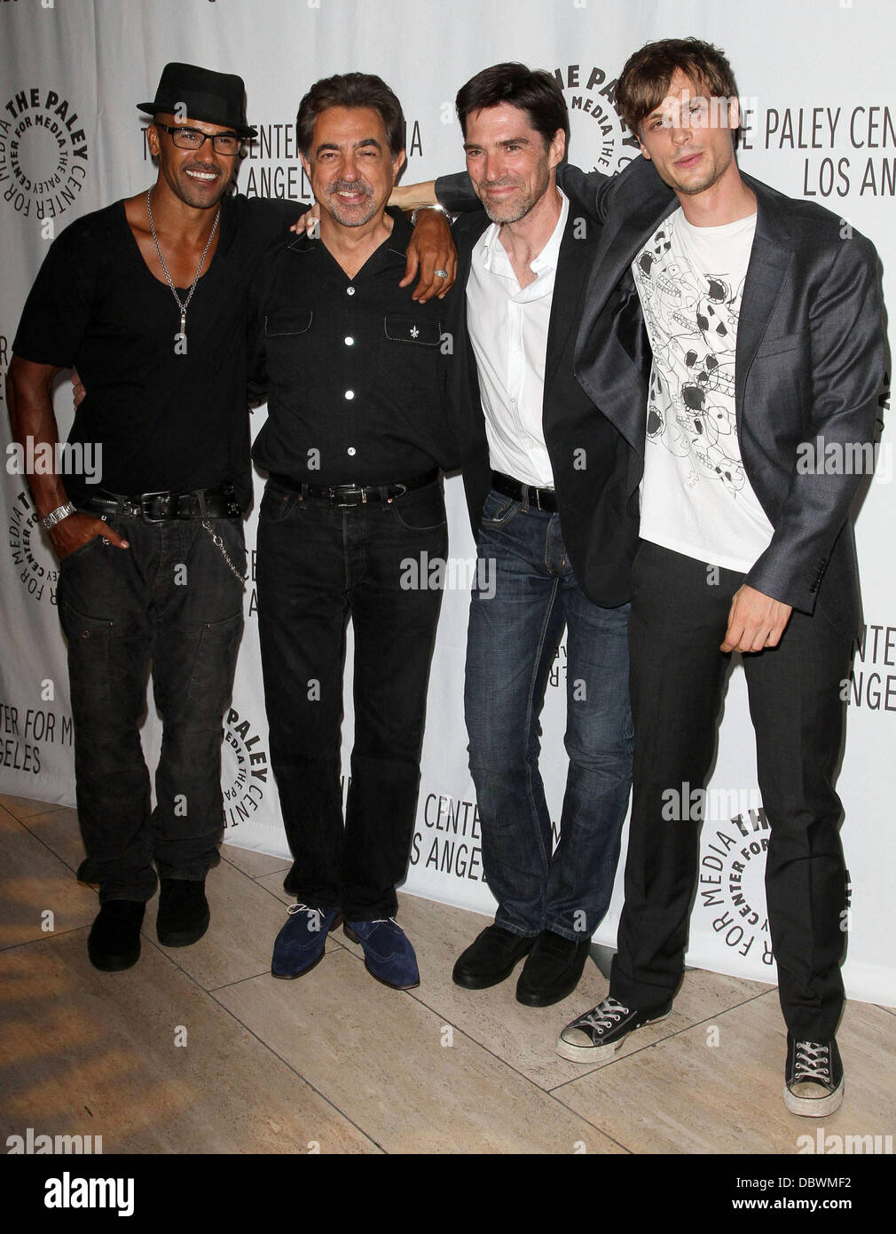 Shemar Moore, Joe Mantegna, Thomas Gibson, Matthew Gray Gubler CBS ...