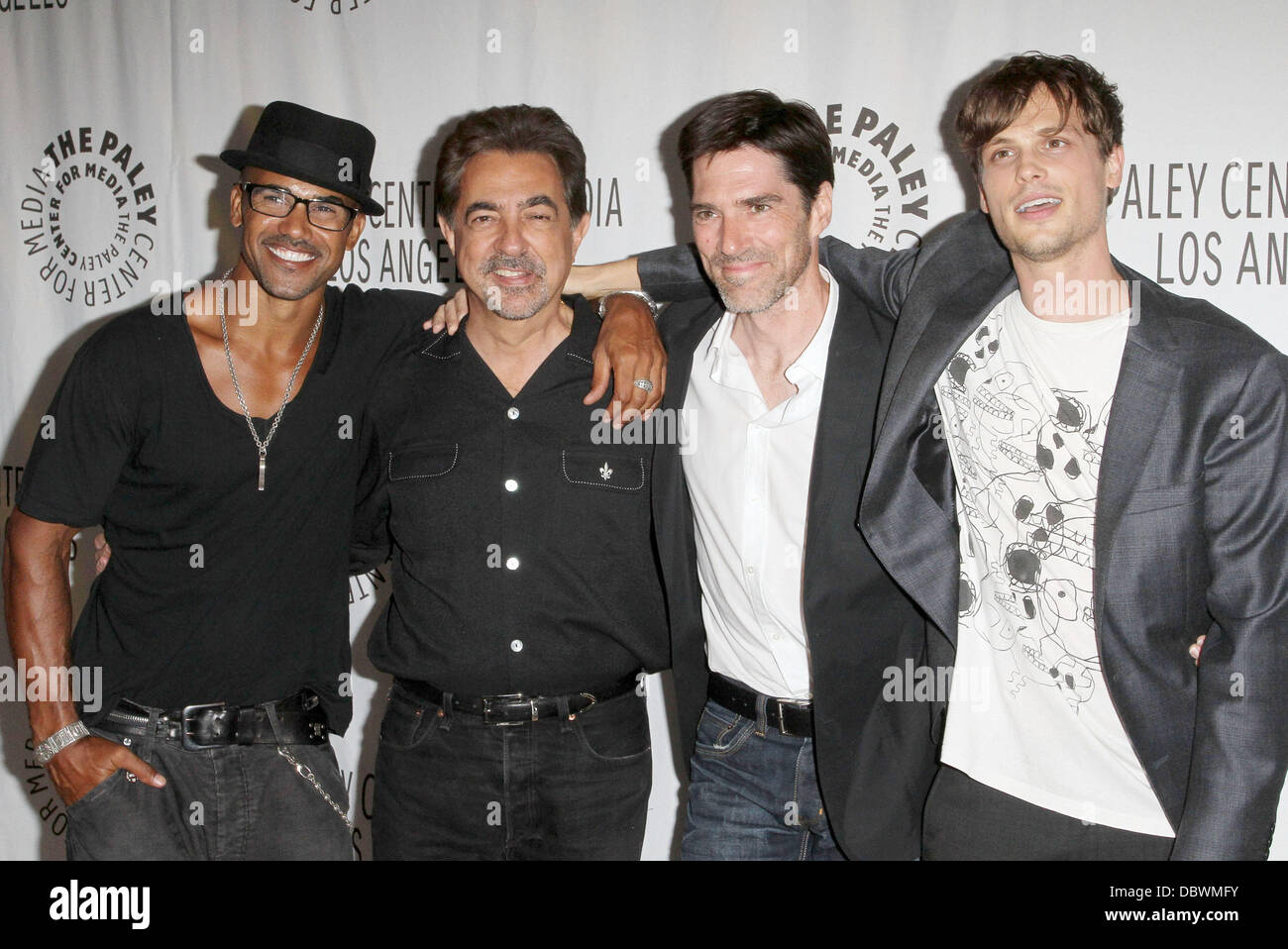 Shemar Moore, Joe Mantegna, Thomas Gibson, Matthew Gray Gubler CBS ...