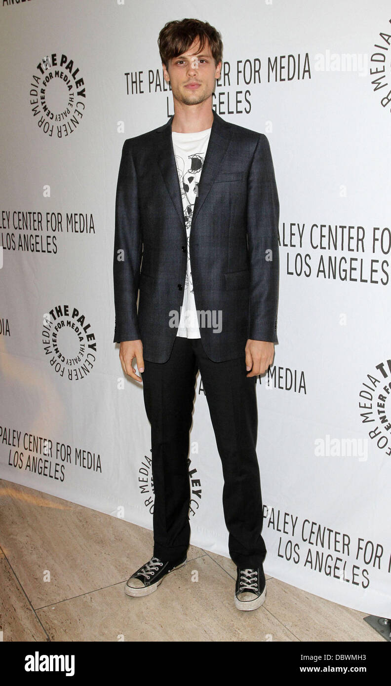 Matthew Gray Gubler CBS Preview Panel with the cast & creative team of ...