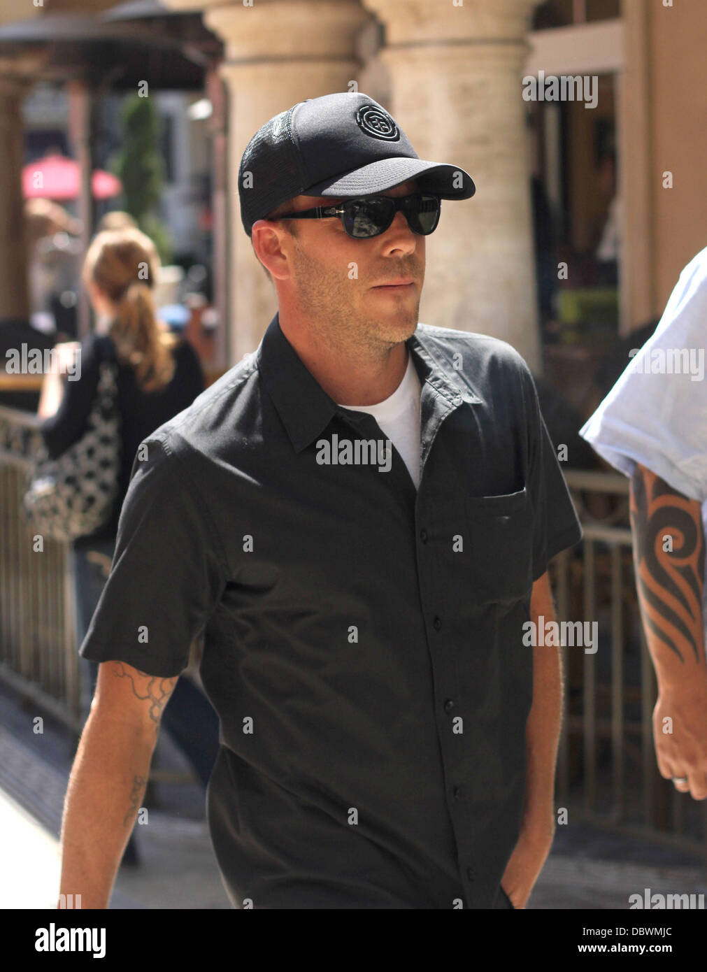 Stephen Dorff at The Grove where he was filming a segment for 'Extra ...