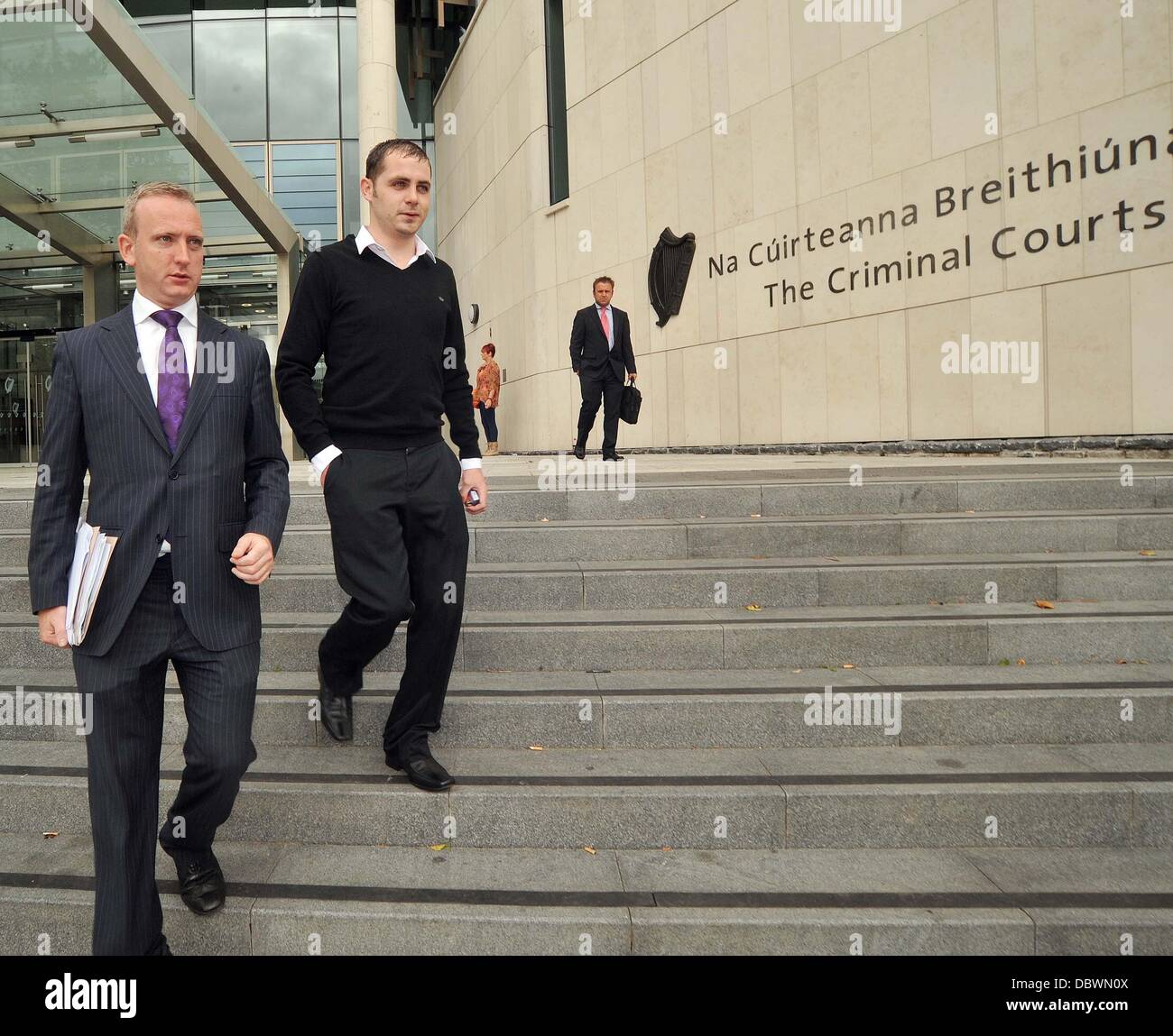 Leonard Watters leaving court after his case was adjourned until 2nd ...
