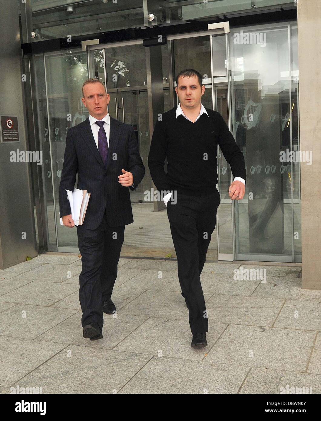 Leonard Watters leaving court after his case was adjourned until 2nd ...
