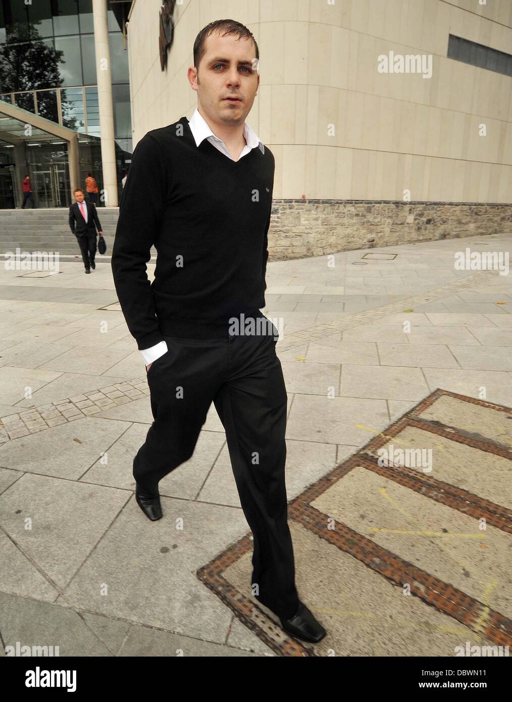Leonard Watters leaving court after his case was adjourned until 2nd ...