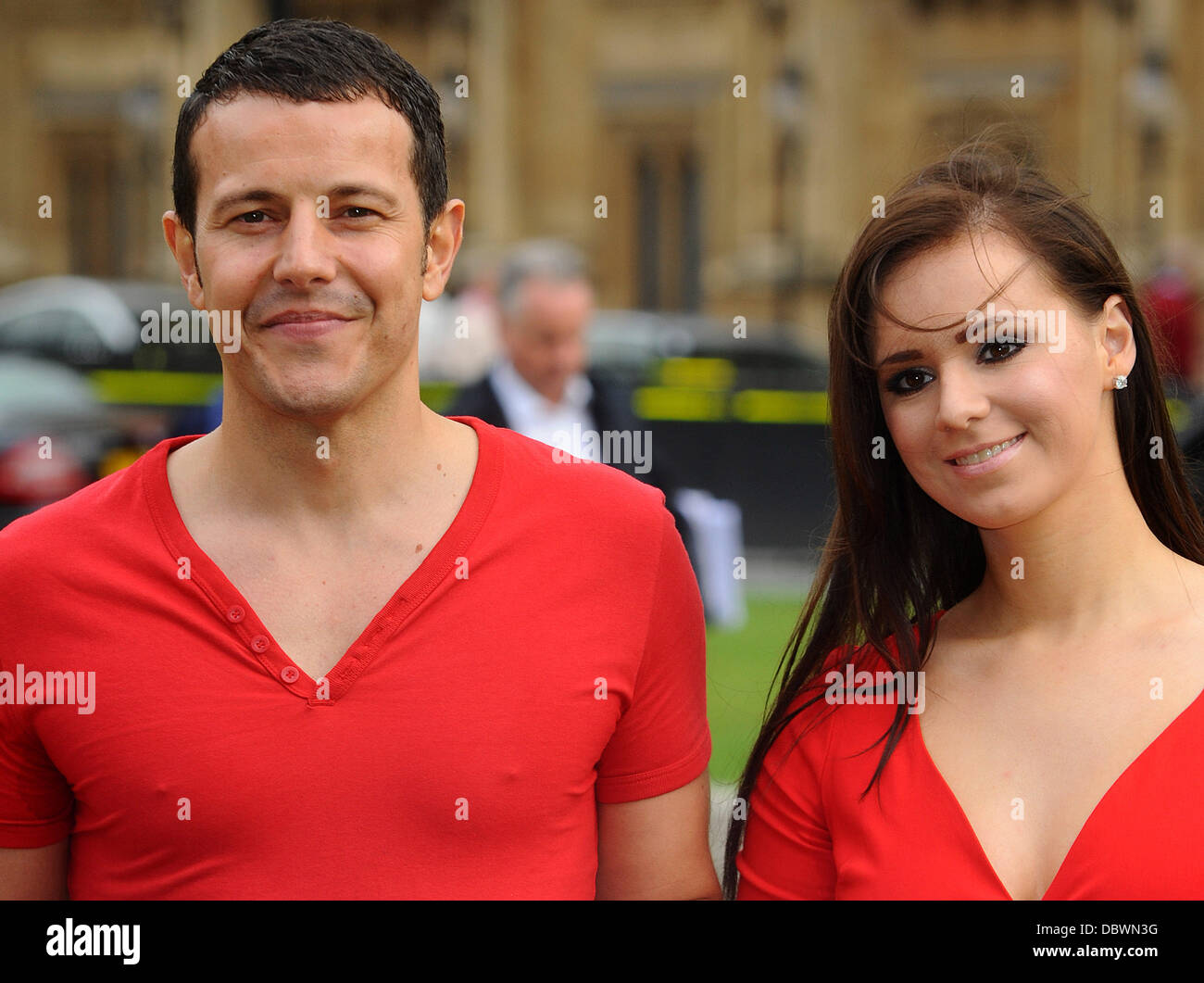 Lee Latchford Evans and Kerry Lucy Taylor Better Breakfast Campaign ...