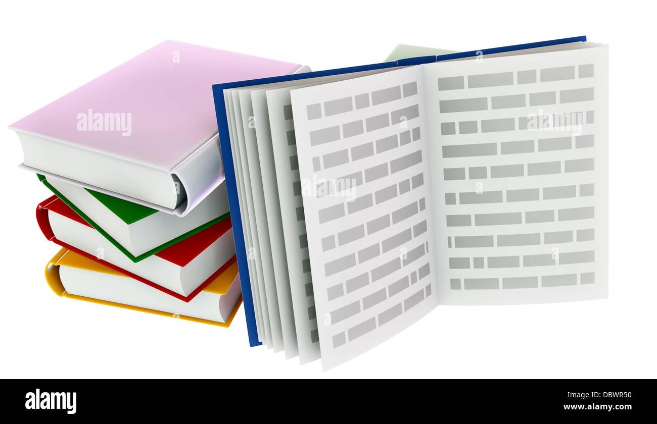 set of books Stock Photo - Alamy