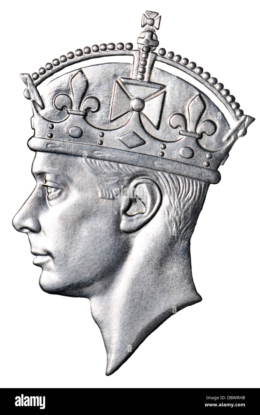 Second World War medal - the 1939-1945 War Medal - Head of George VI ...