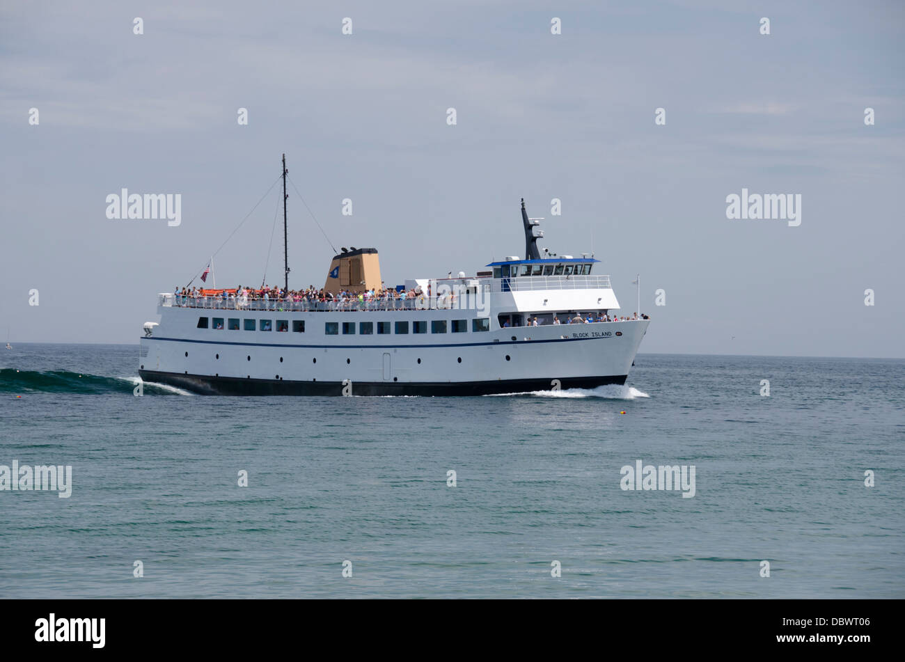 Rhode Island, Block Island, Old Harbor. Block Island Ferry Stock Photo ...