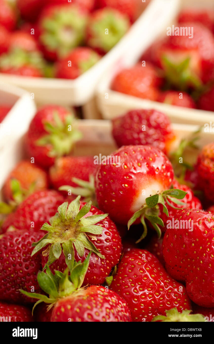 Strawberry display hi-res stock photography and images - Alamy