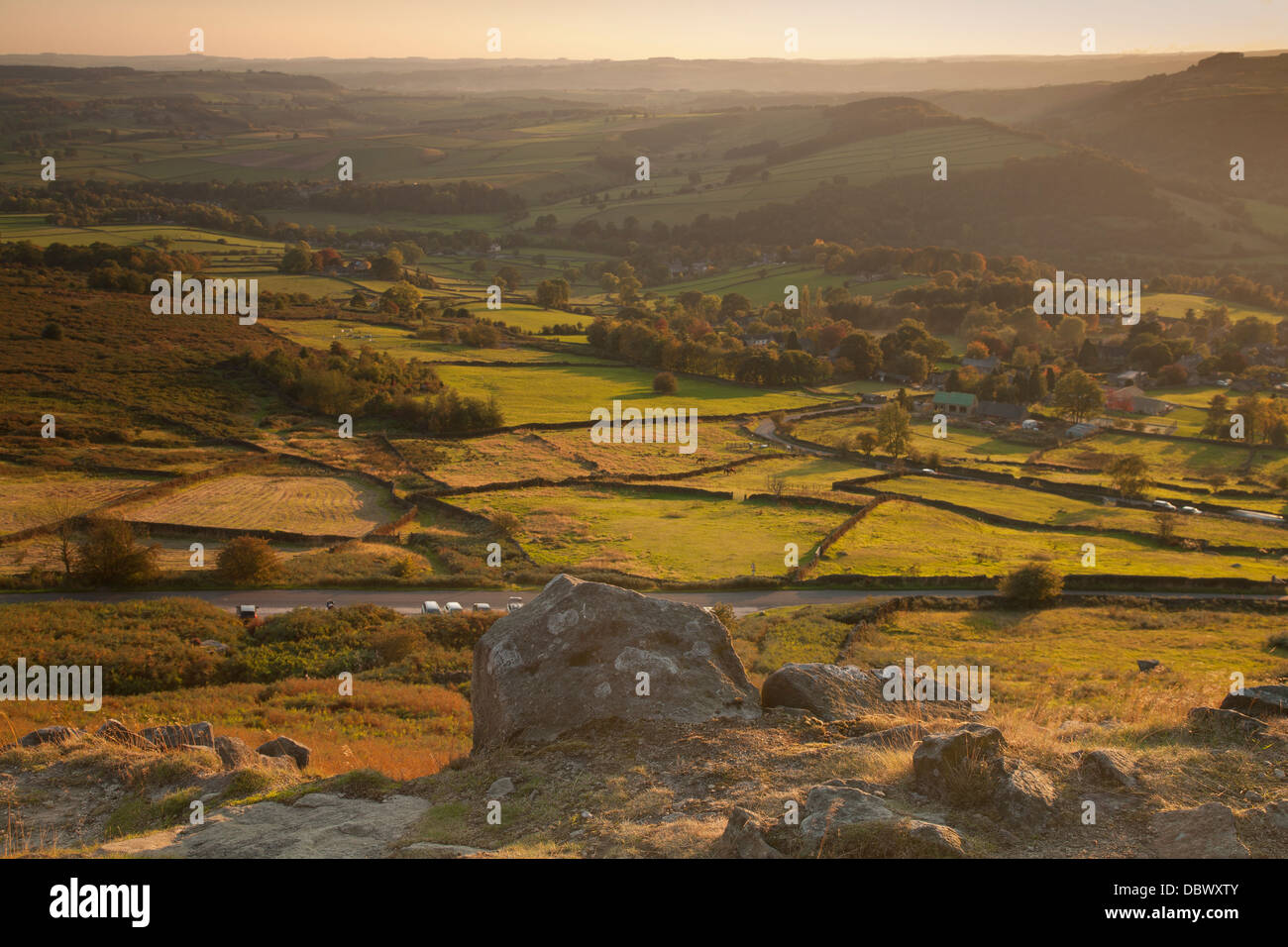 Curbar Village High Resolution Stock Photography and Images - Alamy