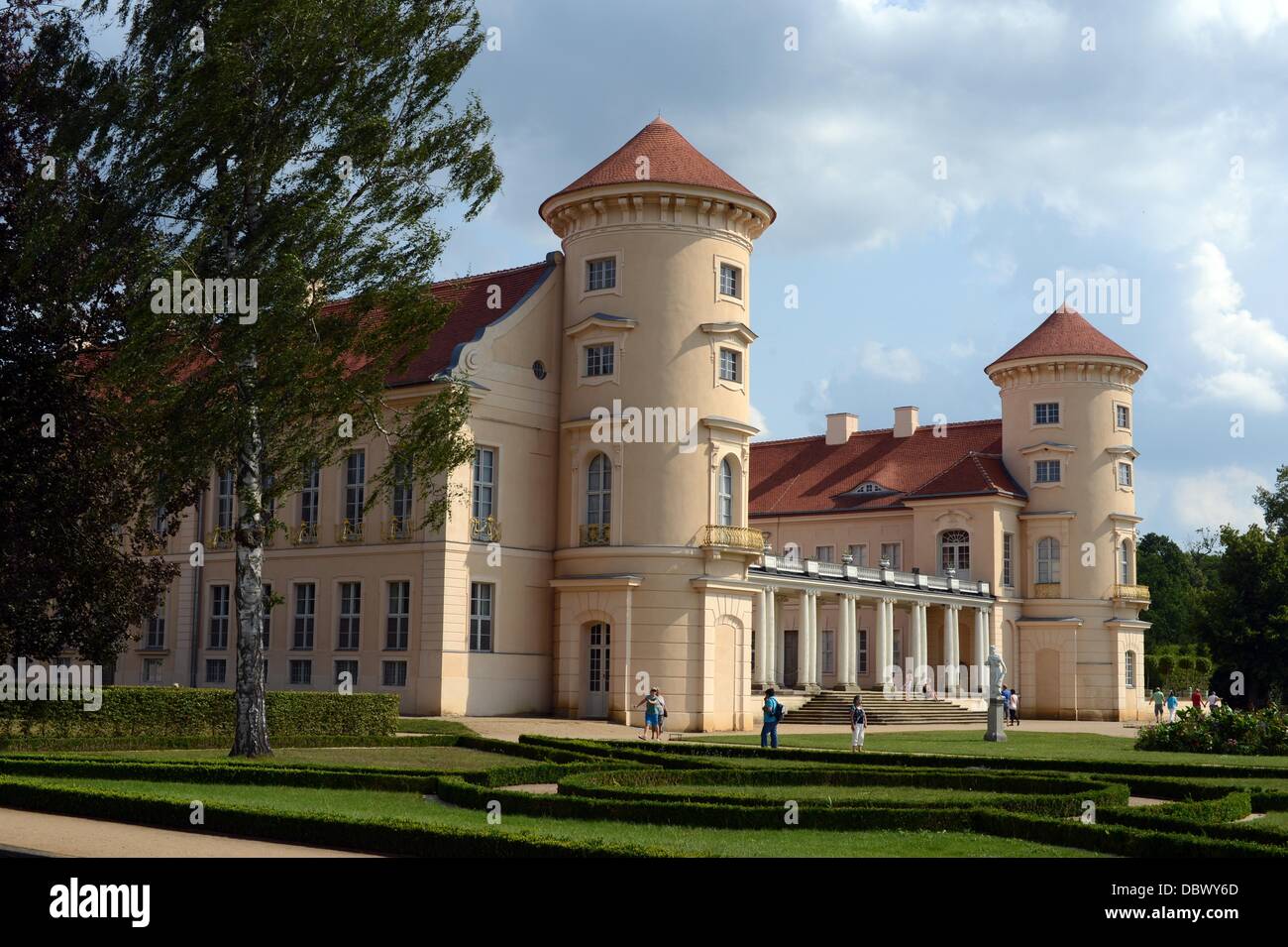 The Castle and castle gardens of Rheinsberg are pictured in Germany, 30 ...
