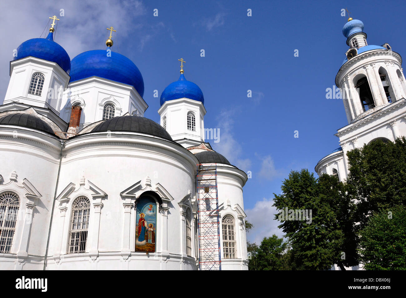 Russia, Golden Ring, Bogolyubovo, traditional church, Vladimir Oblast ...
