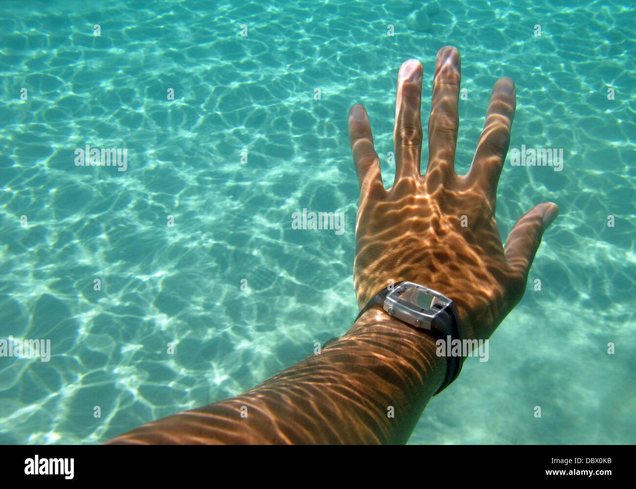Hand of time Stock Photo - Alamy