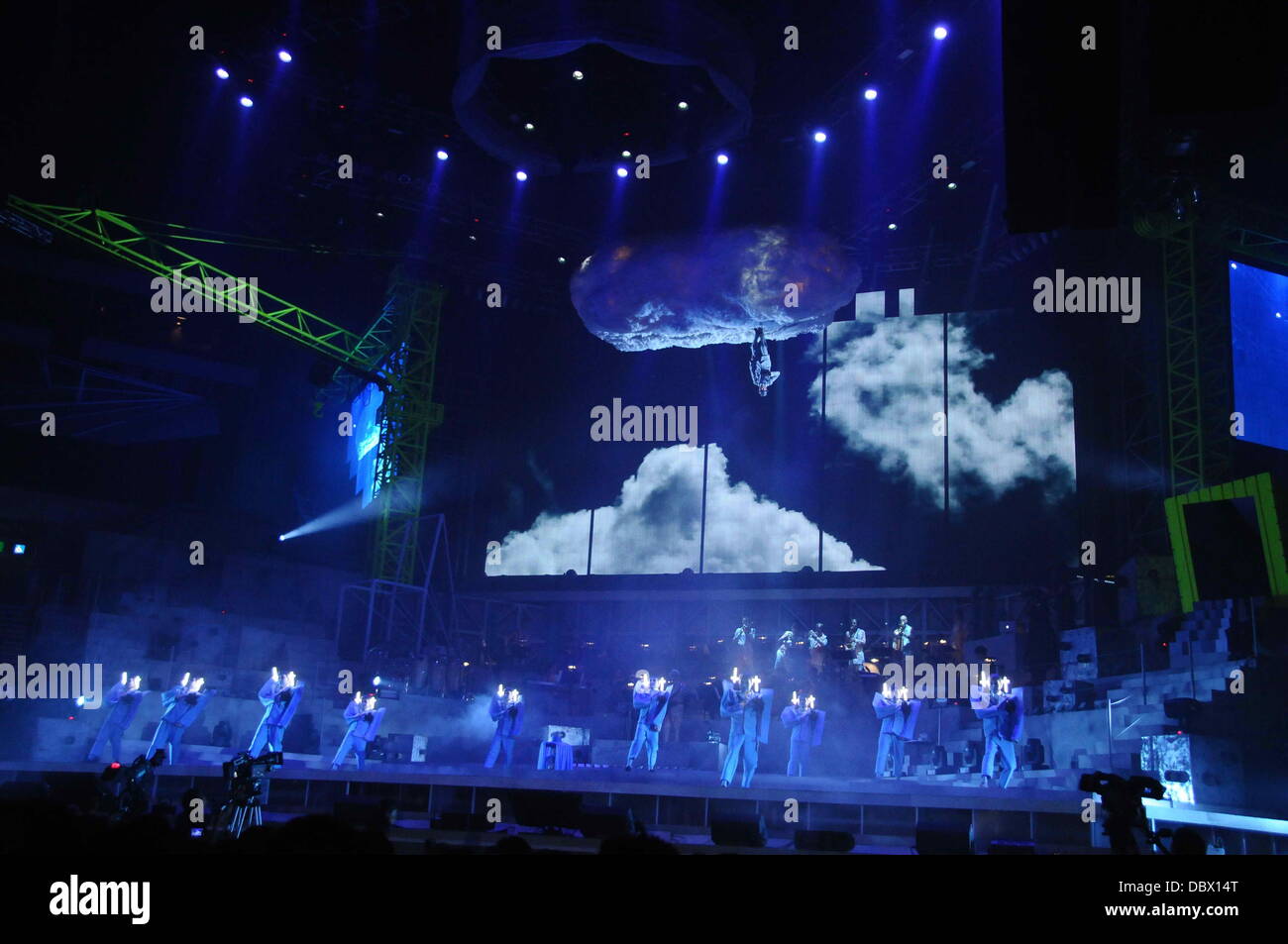 Singer Eason Chan hold his personal concert in Hong Kong,China on ...