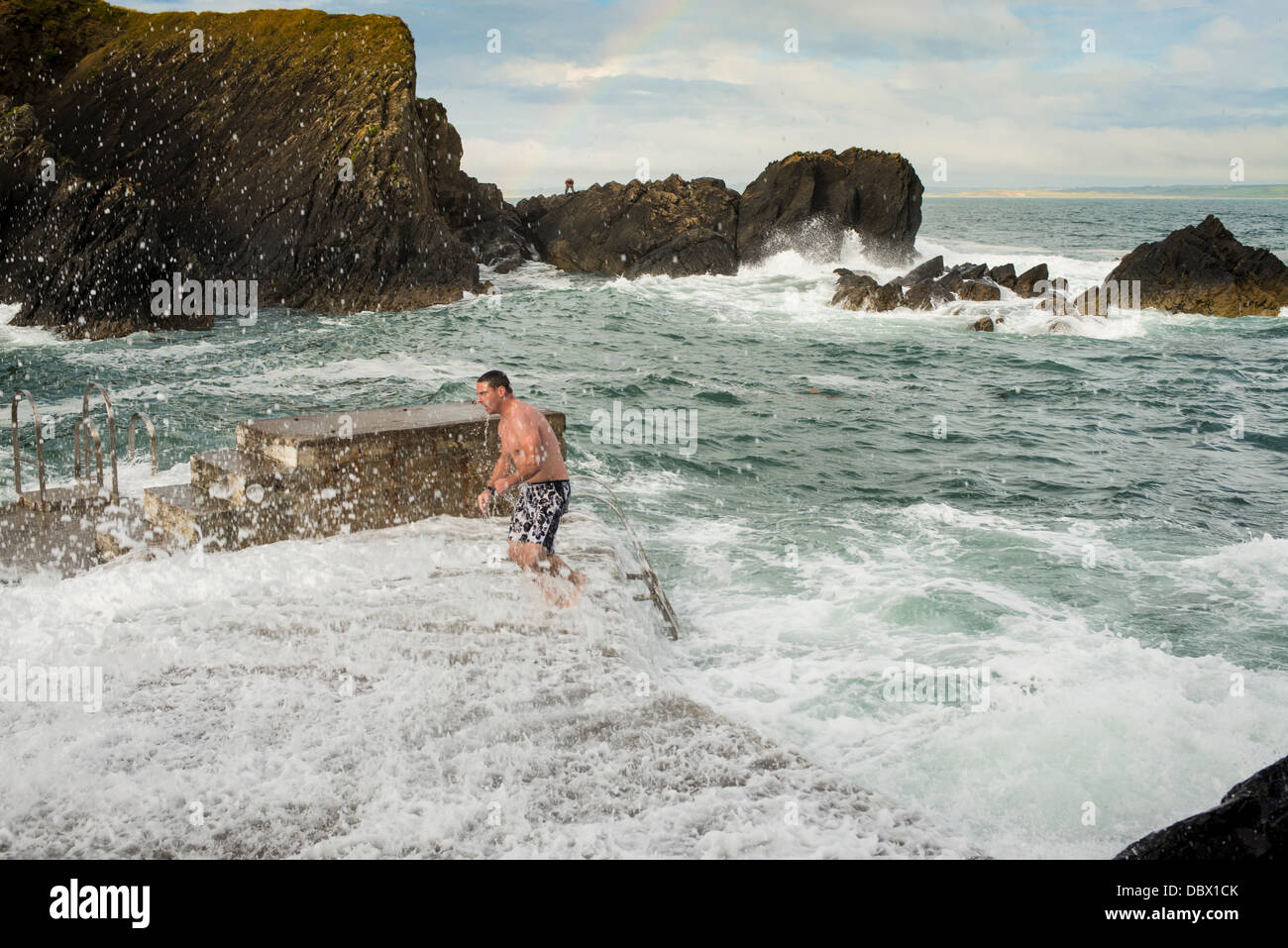 Man Emerging Water High Resolution Stock Photography and Images - Alamy