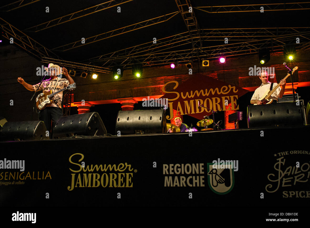 Senigallia, Italy. 2nd August, 2013. Waiting the Summer Jamboree ...