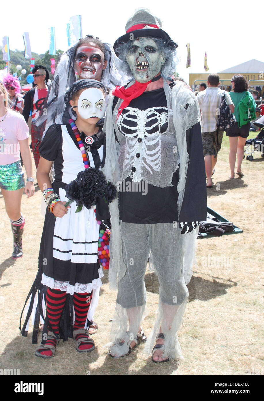 Fancy dress camp bestival lulworth hi-res stock photography and images ...